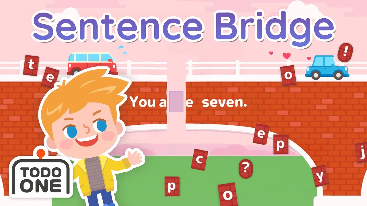 Sentence Bridge 🌉 English for kids 🧠 Todo English - YouTube