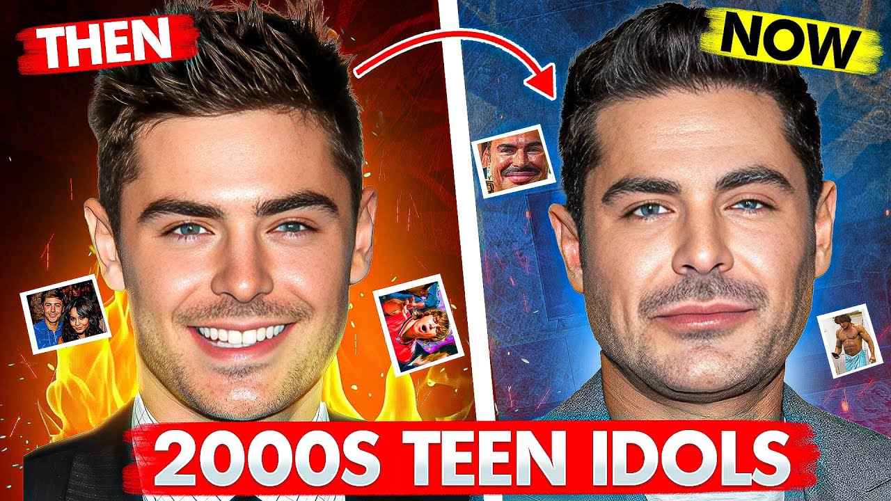 These 2000s Teen Idols Look SO Different Now ! - YouTube