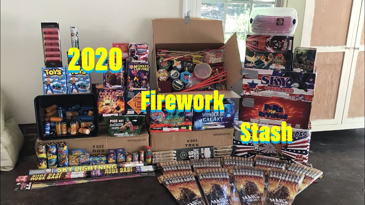 4th Of July Firework Stash! [2020 Edition] - YouTube
