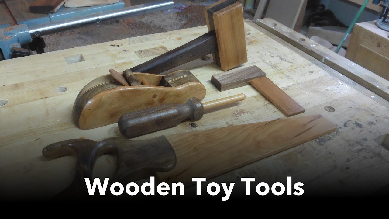 Making Wooden Toy Tools - YouTube