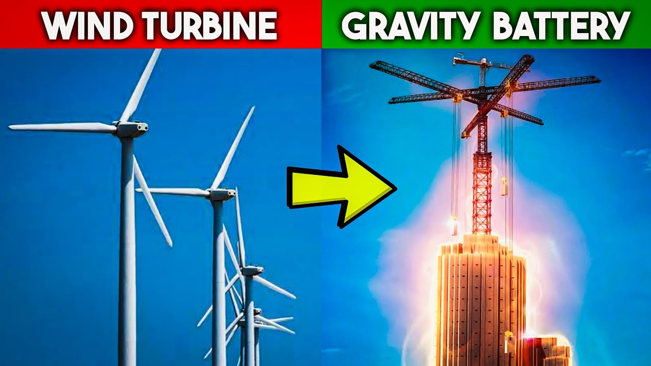 How GRAVITY BATTERY could change the ENERGY INDUSTRY - YouTube