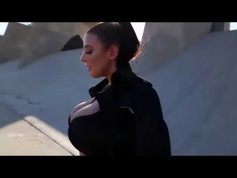 Angela White Walking 4K