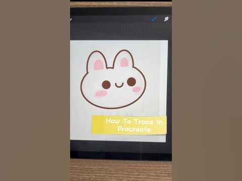 How To Trace In Procreate Easy! #shorts #procreate - YouTube
