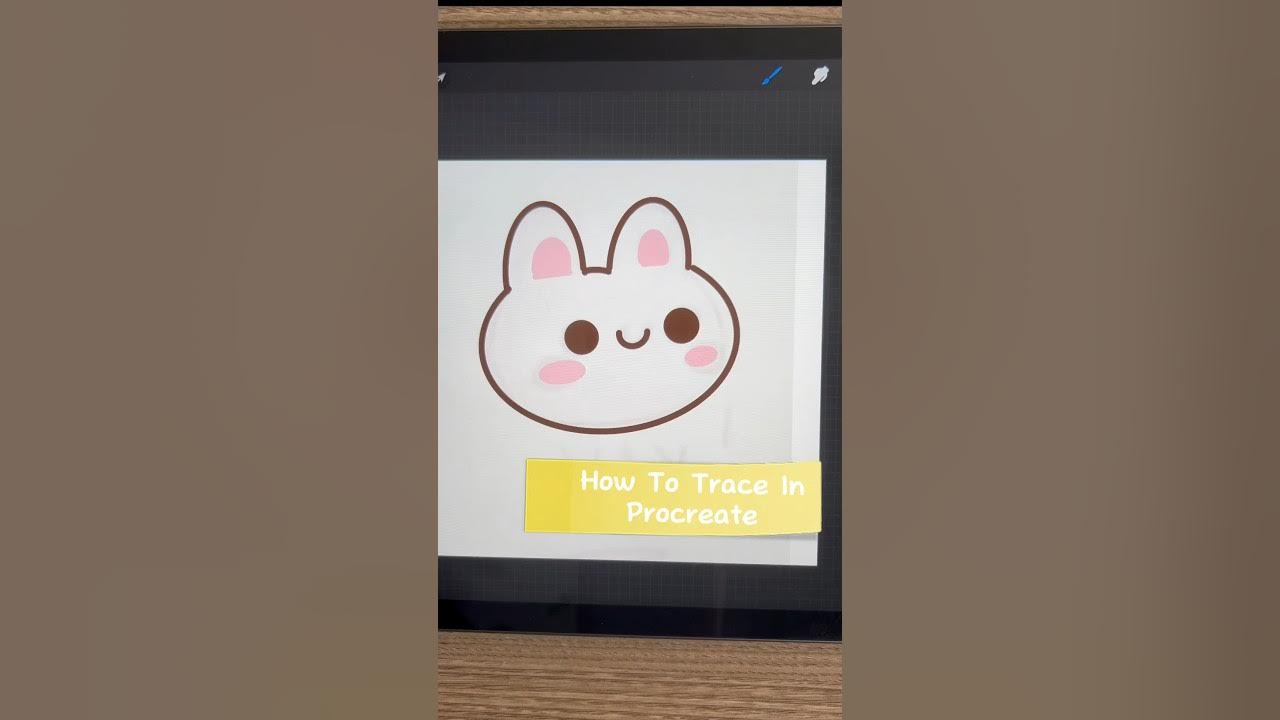 How To Trace In Procreate Easy! #shorts #procreate - YouTube
