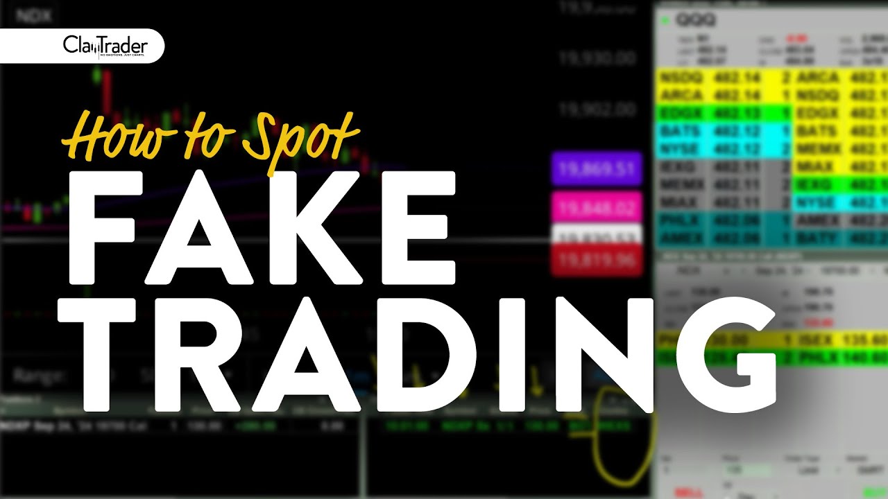 How to Spot Fake Trading - YouTube