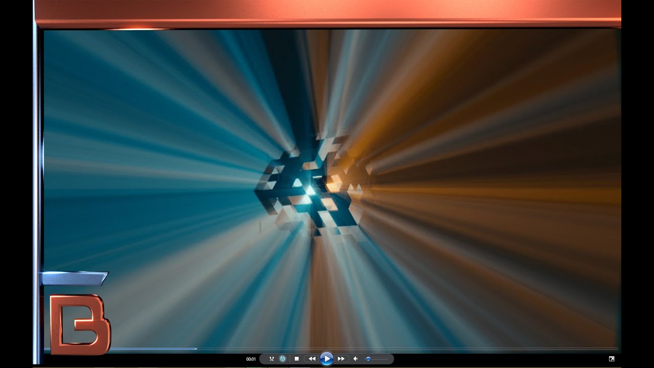 Cool light effect in the Blender internal rendering engine - YouTube