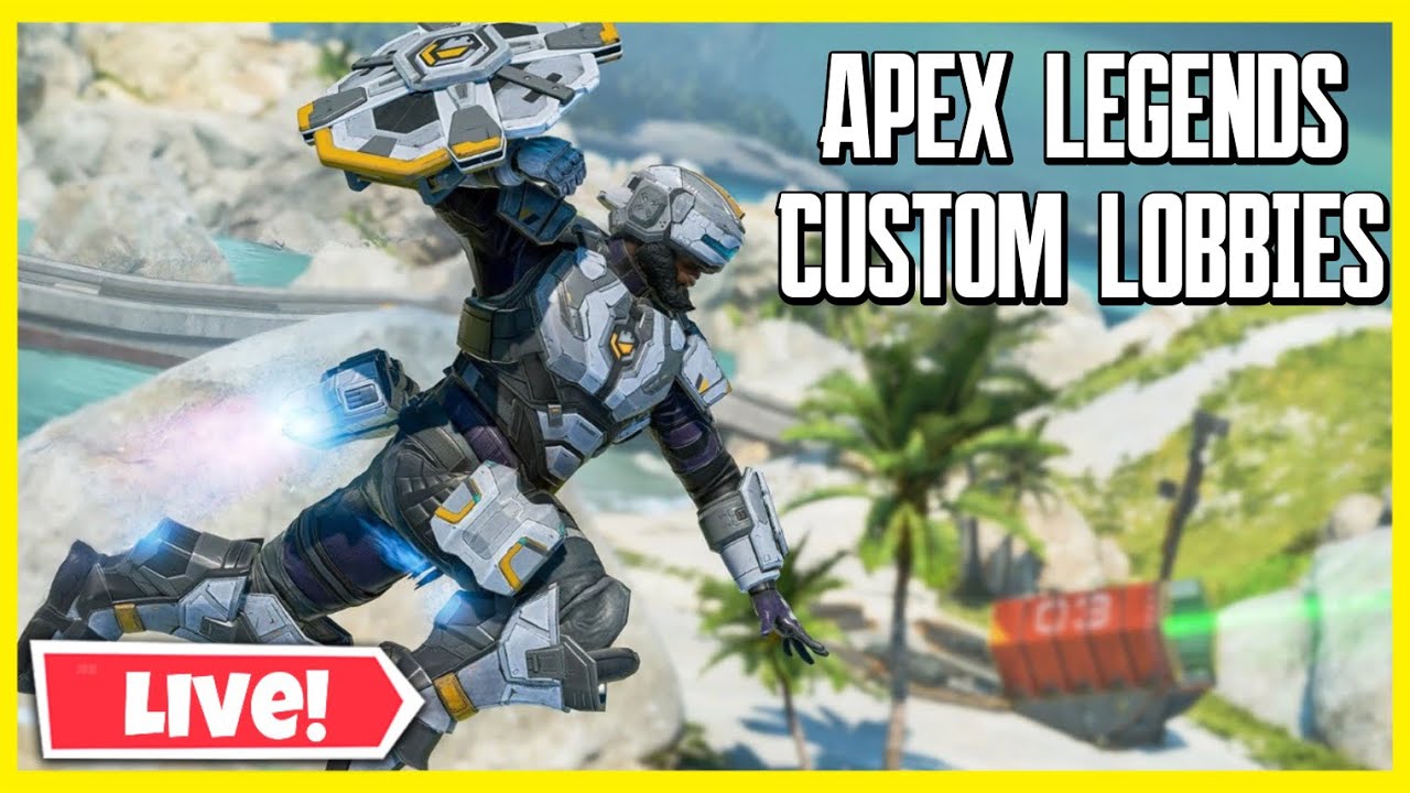 🔴 LIVE - APEX LEGENDS CUSTOMS AND MINI GAMES - YouTube