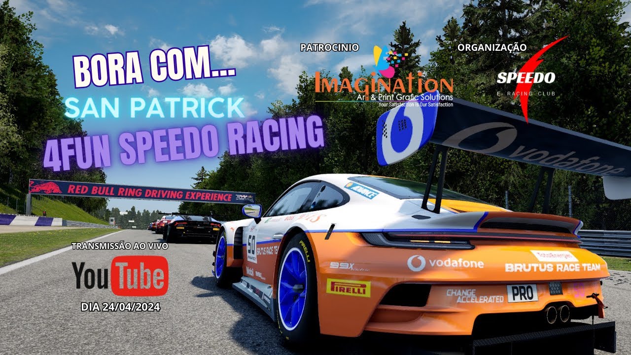 RED BULL RING || 4FUN SPEEDO RACING || PORSCHE EVENT || NARRAÇÃO SAN ...