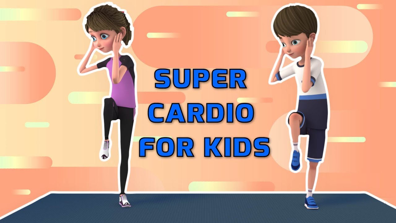 JUMP HIGHER, RUN FASTER: SUPER CARDIO WORKOUT FOR KIDS | Kids Exercise ...
