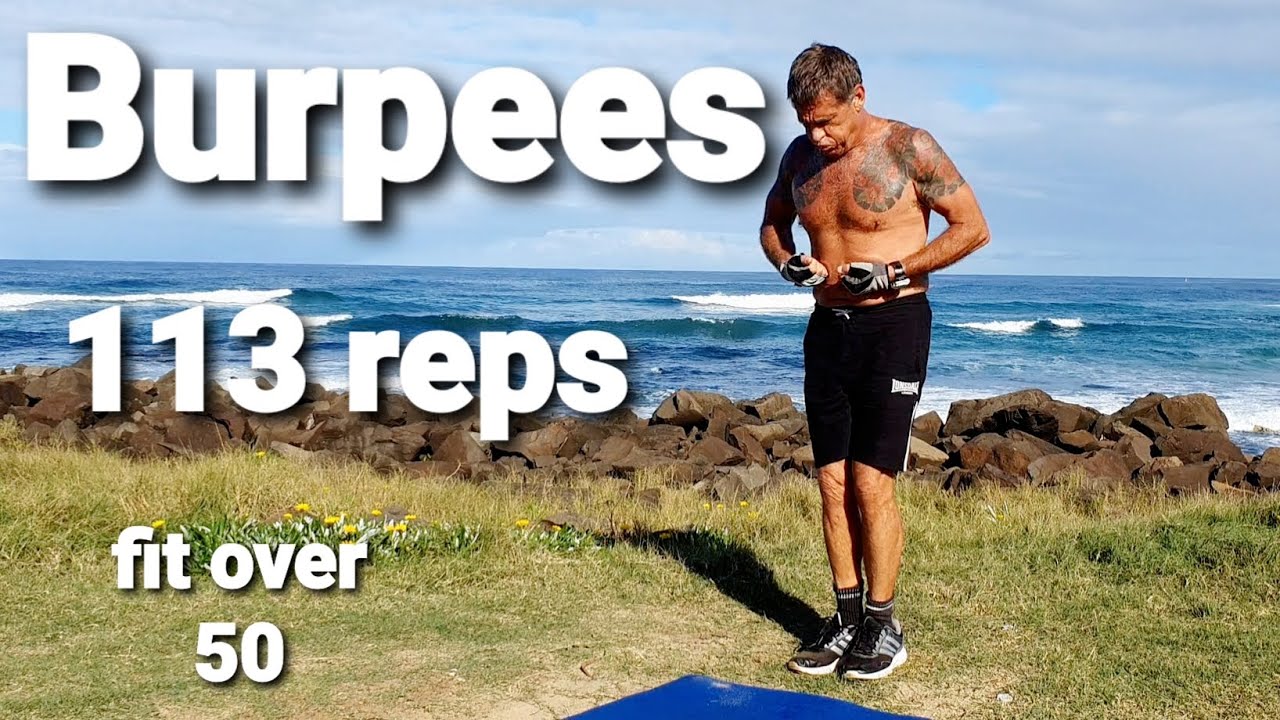Wednesday burpees . 113 reps prison style burpees beginner calisthenics ...