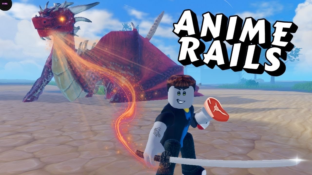 JUEGO de ROBLOX con🔥PODERES y DRAGONES 🐉/ ANIME RAILS - YouTube