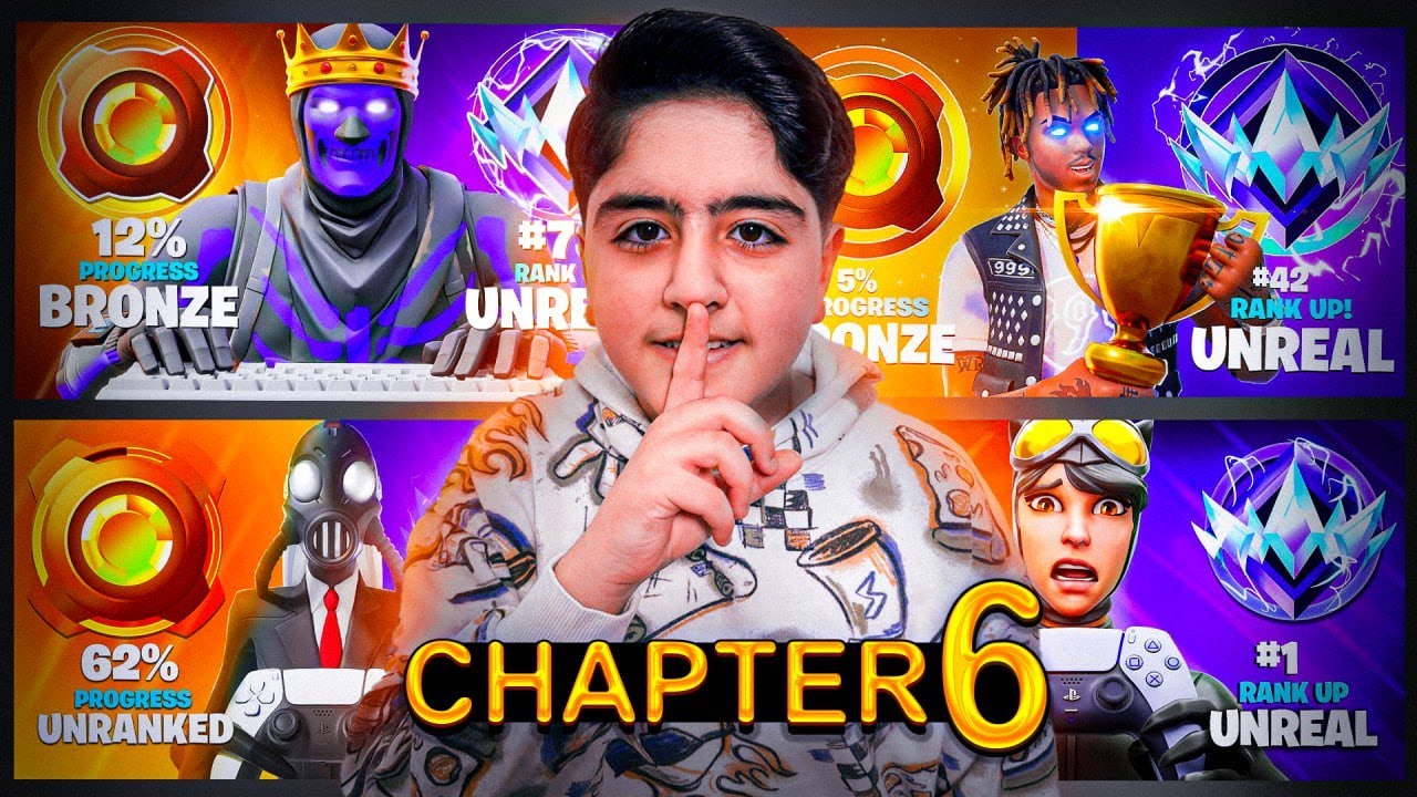 Reaching UNREAL RANK in FORTNITE CHAPTER 6! 🔥 - YouTube