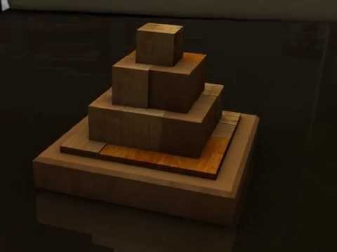 Solution to Block Pyramid from SiamMandalay - YouTube