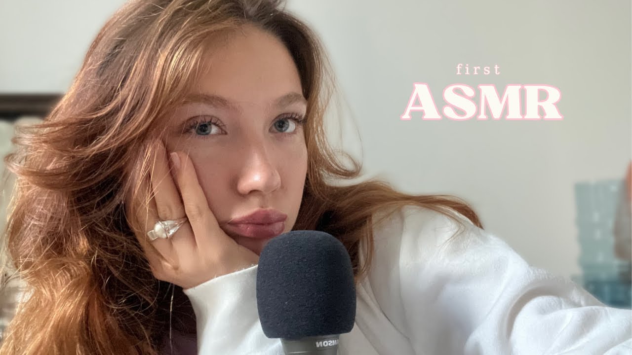 My first ever ASMR💞 - YouTube
