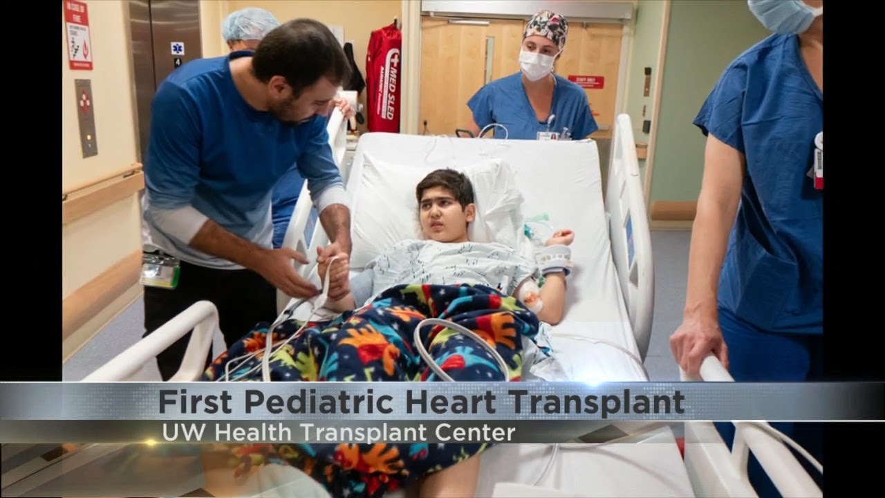First pediatric heart transplant at UW Health - YouTube
