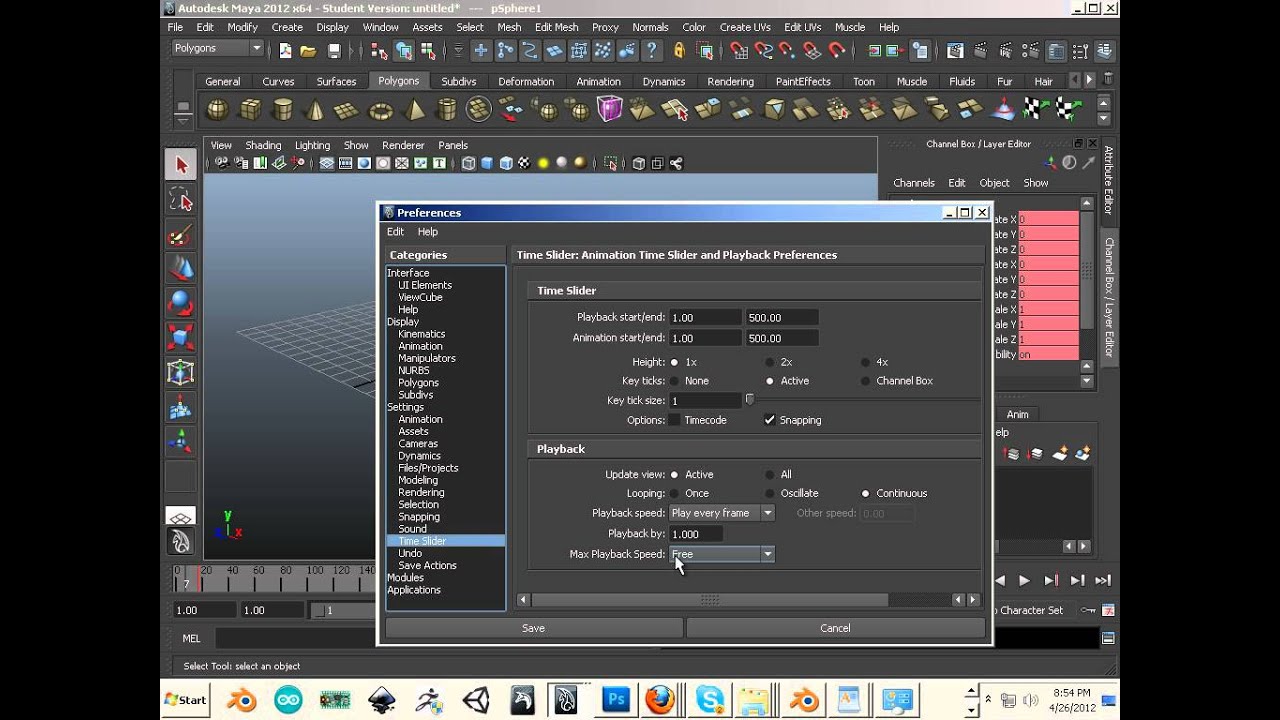 0001 Maya Timeline - YouTube