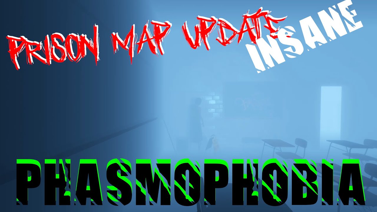 New Map Update - Prison - Phasmophobia - #LiveStream #Now #VOD - YouTube