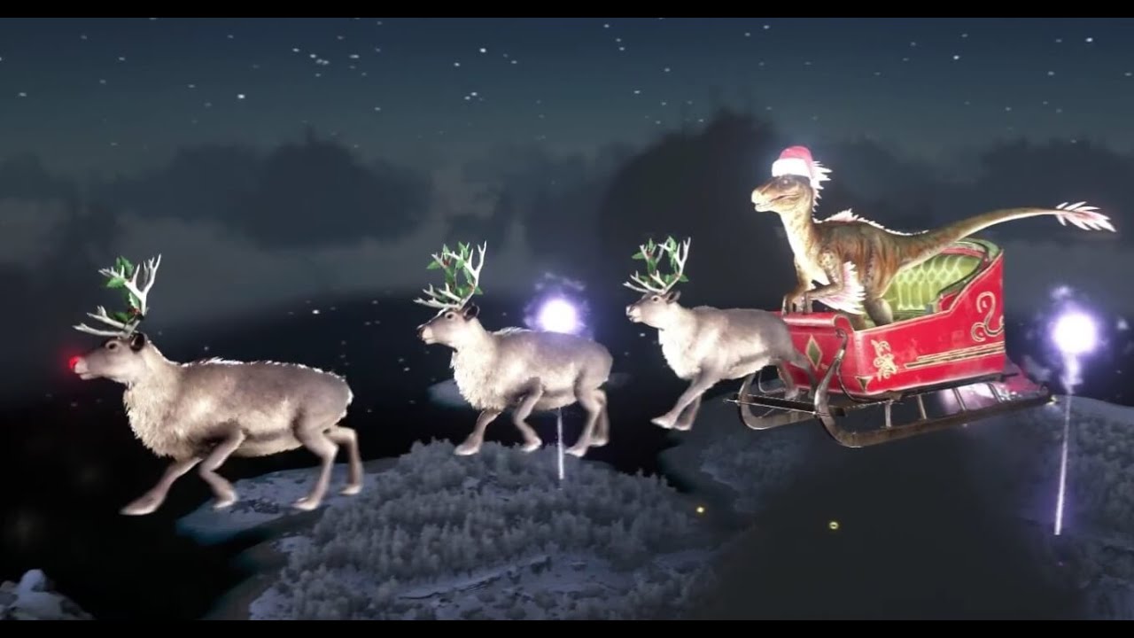 IT'S RAPTOR CLAUS!! - ARK SURVIVAL EVOLVED (OFFICIAL) #3 - YouTube