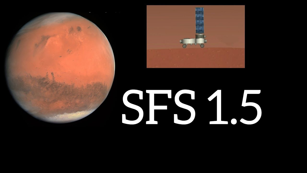 How to Land a Rover on Mars SFS 1.5 - YouTube