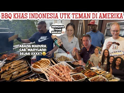 SUAMI ISTRI DEMEN MASAK|BBQ KHAS INDONESIA DI AMERIKA UTK TEMAN2 @amomonassignment @ElviraBlackwell 