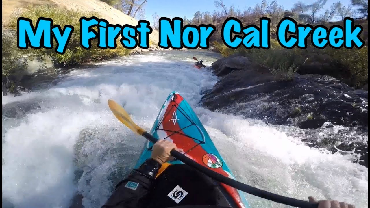 Creeking in my Dagger Katana 10.4 : Clear Creek Redding CA. - YouTube