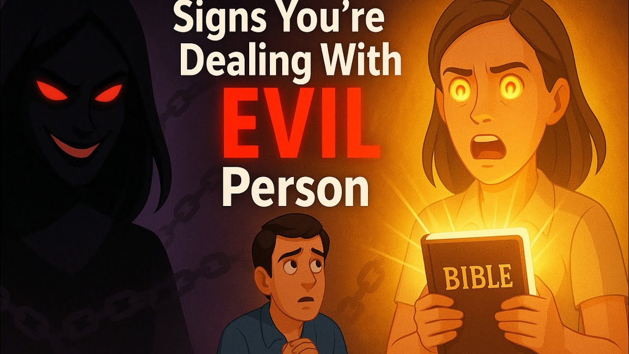 DON'T BE FOOLED; 5 SIGNS THAT YOU'RE DEALING WITH AN EVIL PERSON ...
