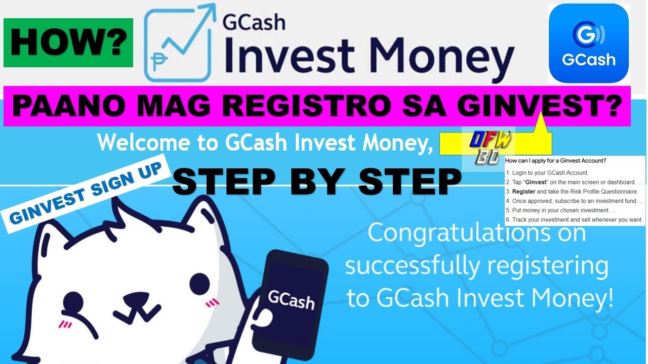 PAANO MAG REGISTER SA GINVEST - (TAGALOG TUTORIAL) - YouTube