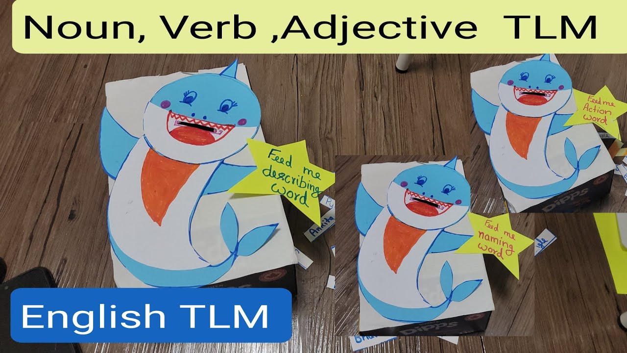 English TLM primary school| Noun working model TLM | verb model ...