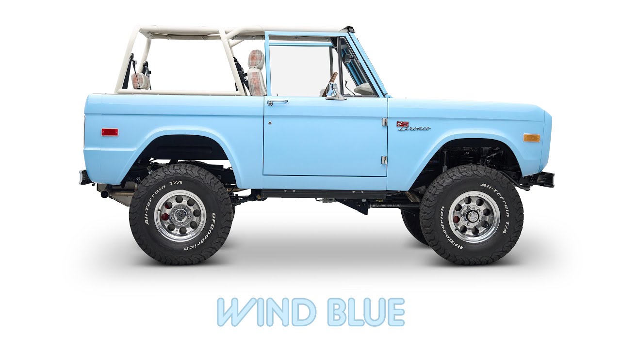 Classic Ford Broncos Presents - Wind Blue - YouTube