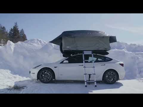 New Camping tant for car users😳#technology