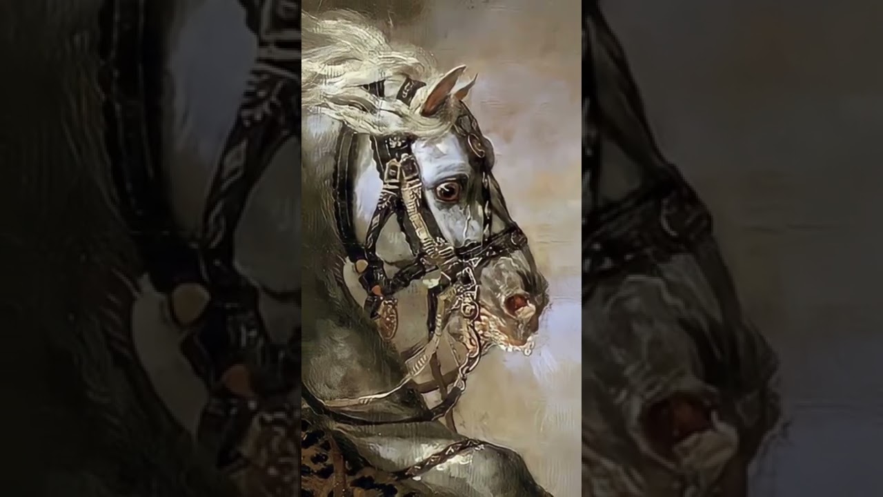 Théodore Géricault - The Charging Chasseur - 1812 📍Louvre #shorts - YouTube