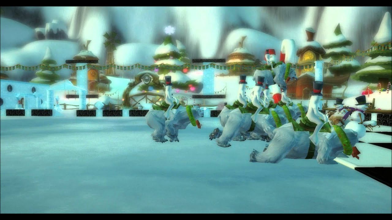 Free Realms Christmas Gifts Polar Bears - YouTube