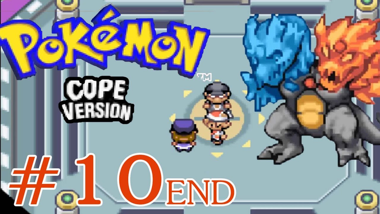 Pokemon Cope Version GBA #10 การต่อสู้สุดท้าย [END] - YouTube