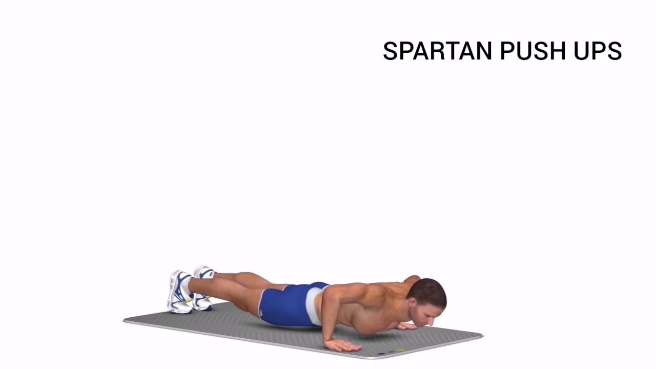 SPARTAN PUSH UPS - YouTube