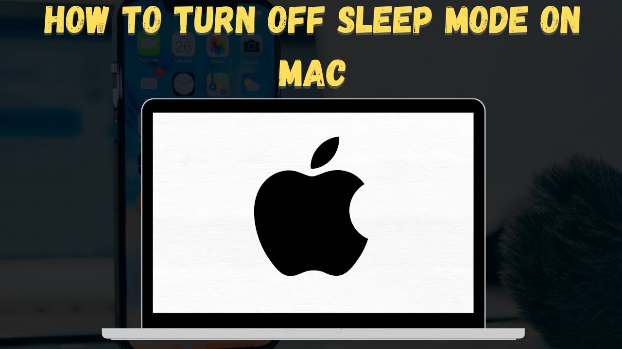 How To Turn Off Sleep Mode On Mac (2024) ⚡️ (Customize Your Power ...