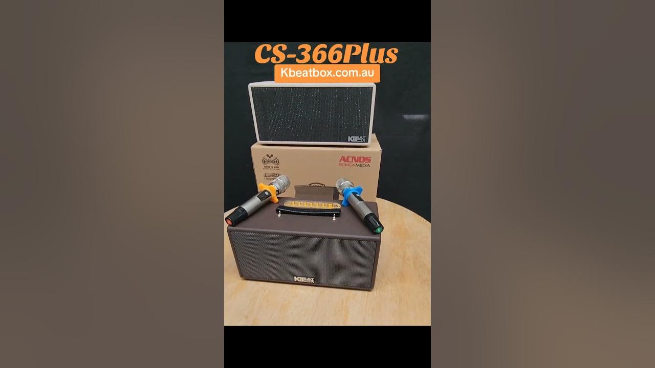 limited edition kbeatbox.com.au cs-366plus in ivory only from khe.com.au #karaokemachine - YouTube