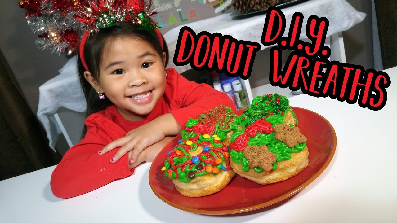 DIY Donut Wreaths Recipe | Day 1: 12 DIYs of Christmas - YouTube