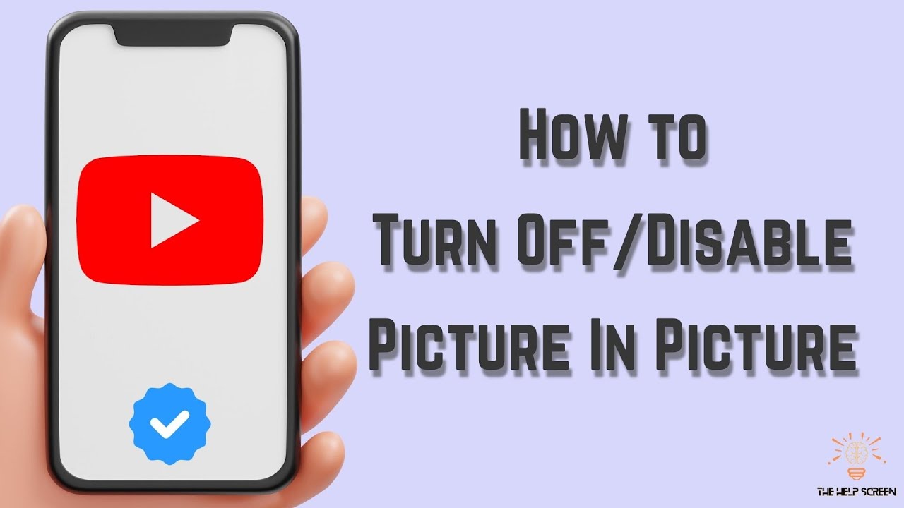 How to Turn Off Disable Picture In Picture (PIP) ( In 1 min!) - YouTube