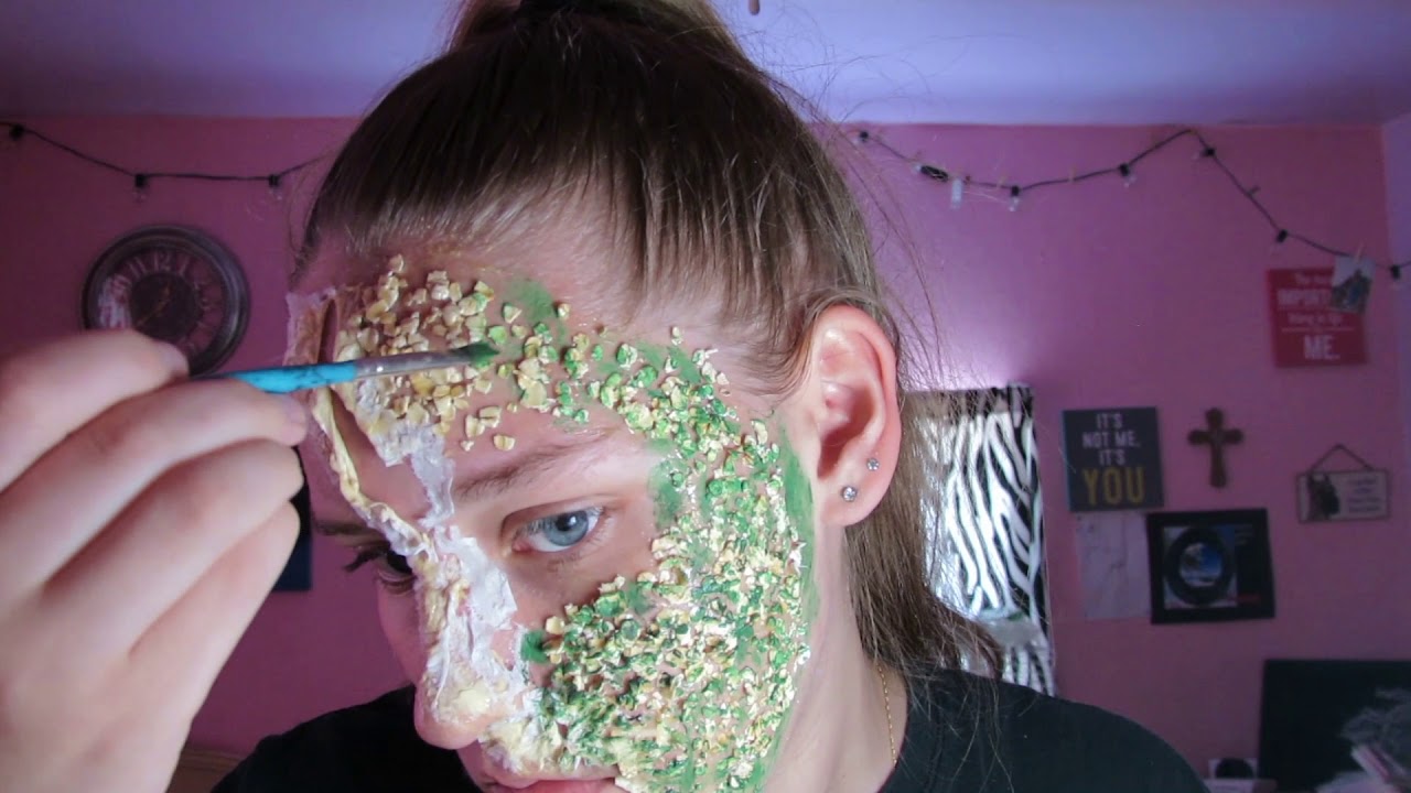 Rotting Zombie SFX Makeup - YouTube