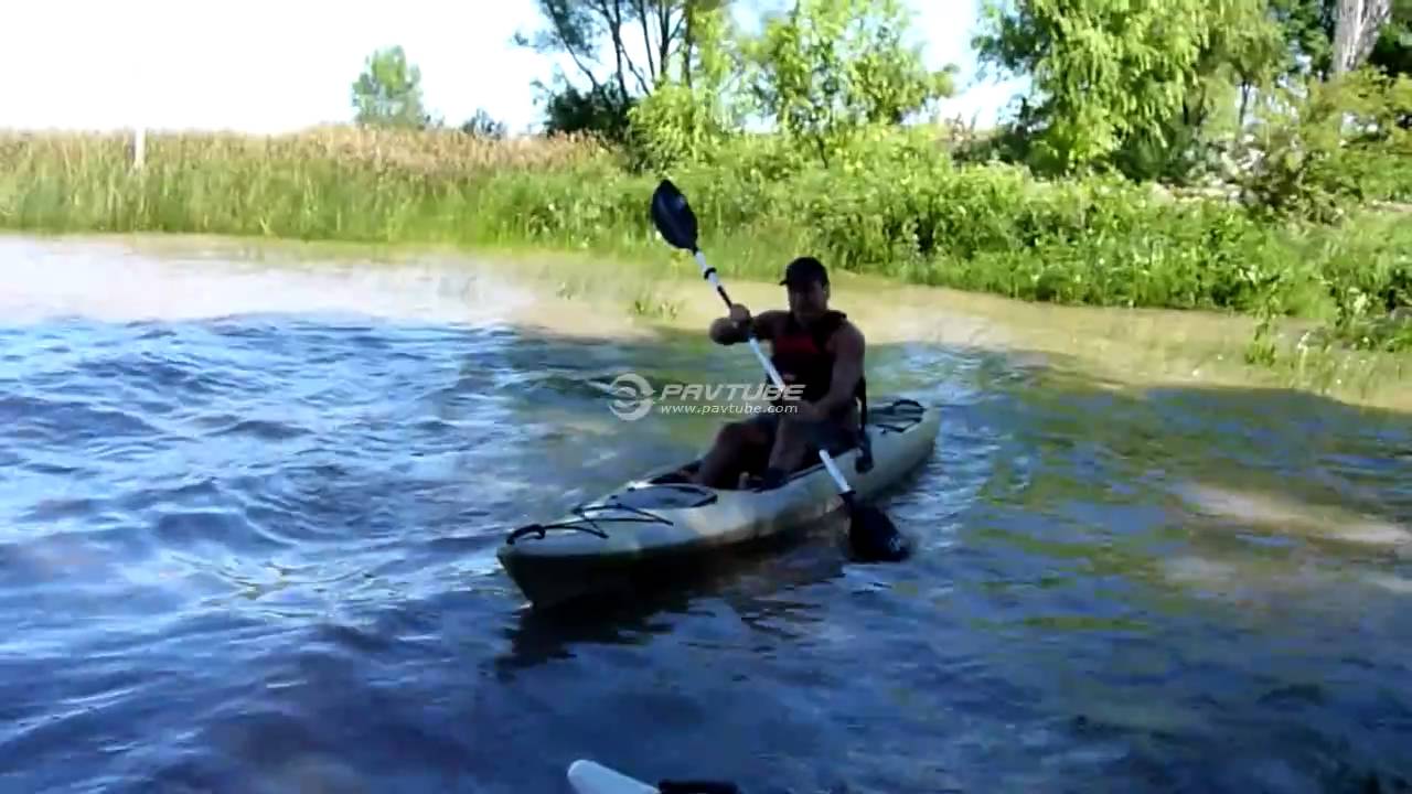 Test de Amigos en kayak del Tarpon 140 - YouTube