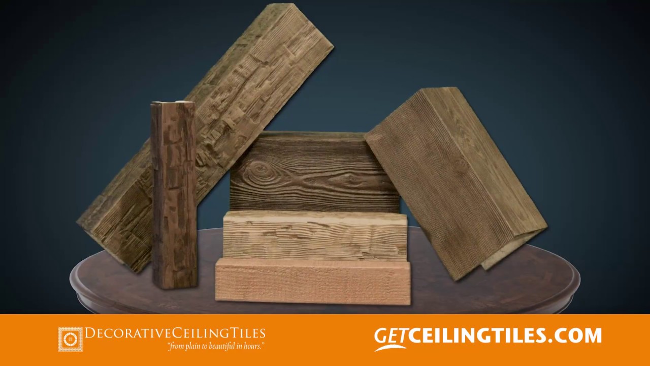 Faux Wood Beams - What You Need To Know Before You Buy - YouTube
