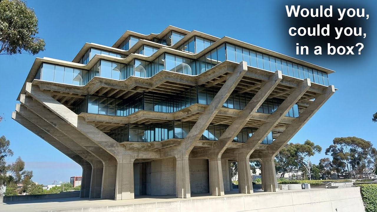 Architecture CodeX #99 Geisel Library, San Diego by William Pereira ...