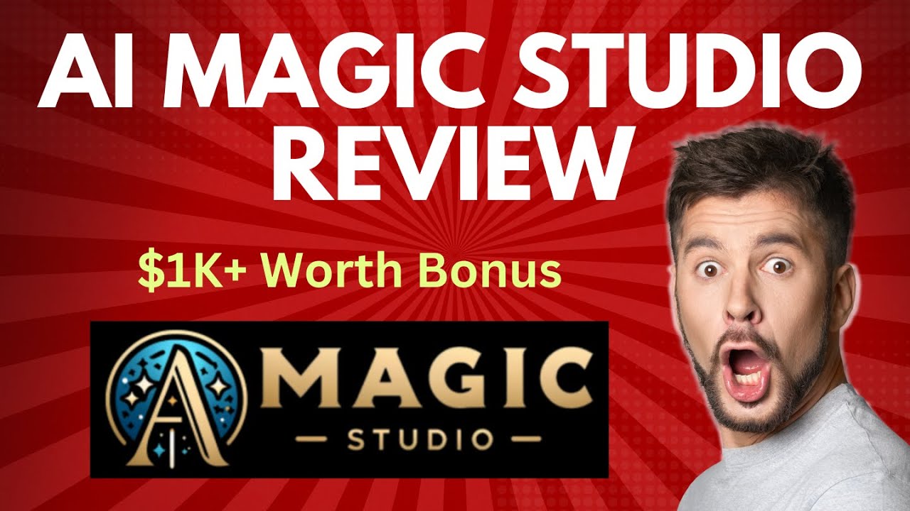 AI Magic Studio Review | Quick DEMO & $1K+ Worth Premium Bonuses - YouTube