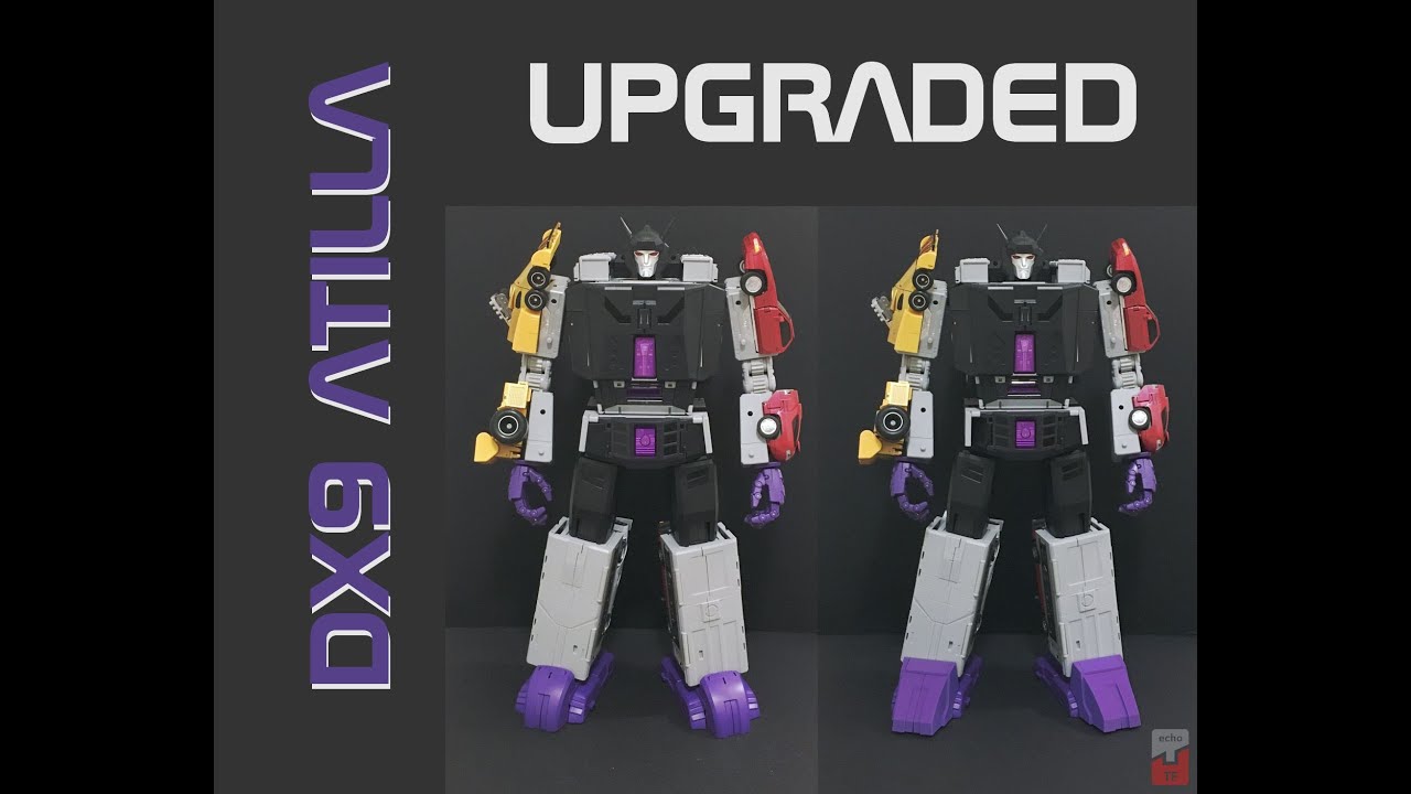 Prototype: Foot upgrade for DX9 Atilla - YouTube