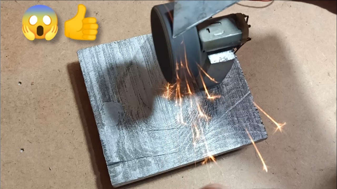 powerful grinder machine in send a paper in homemade 100% working 😎🤯 ...