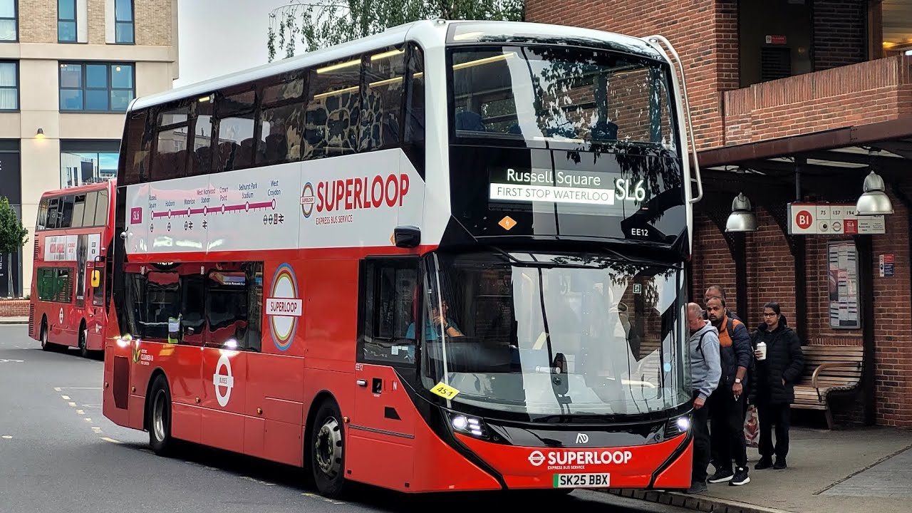 FRV | Arriva London Superloop SL6 - West Croydon to Russell Square ...