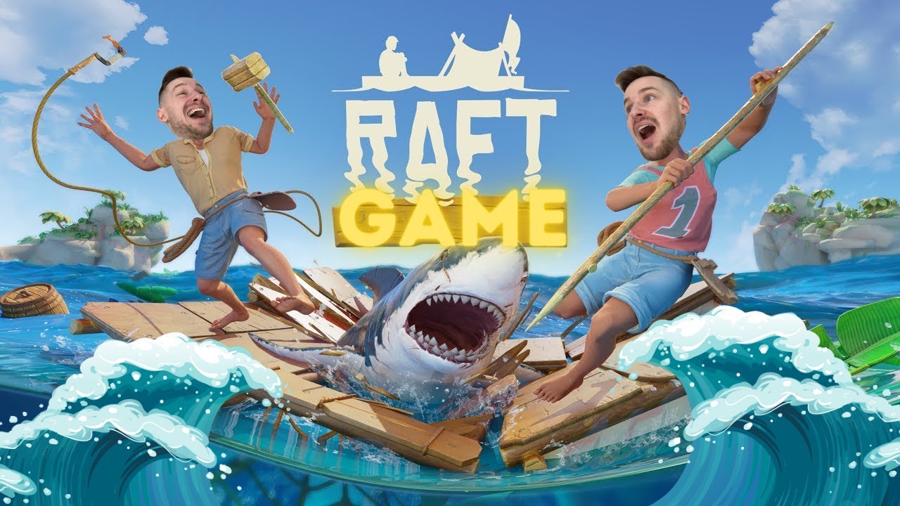 Wir bauen eine AIDA COSMA, naja FAST! 🤡 RAFT GAME - YouTube