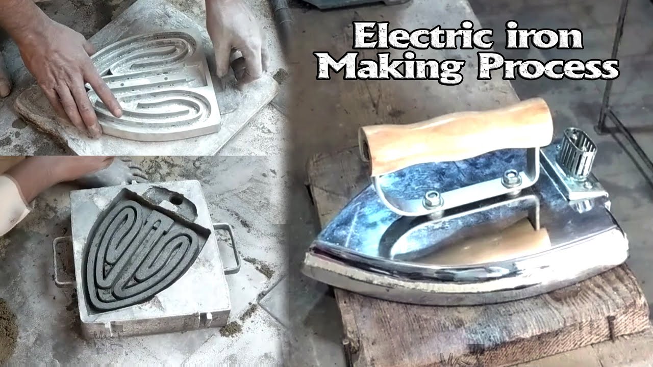 Interesting Work Electric iron Making Process // Iron casting & making ...
