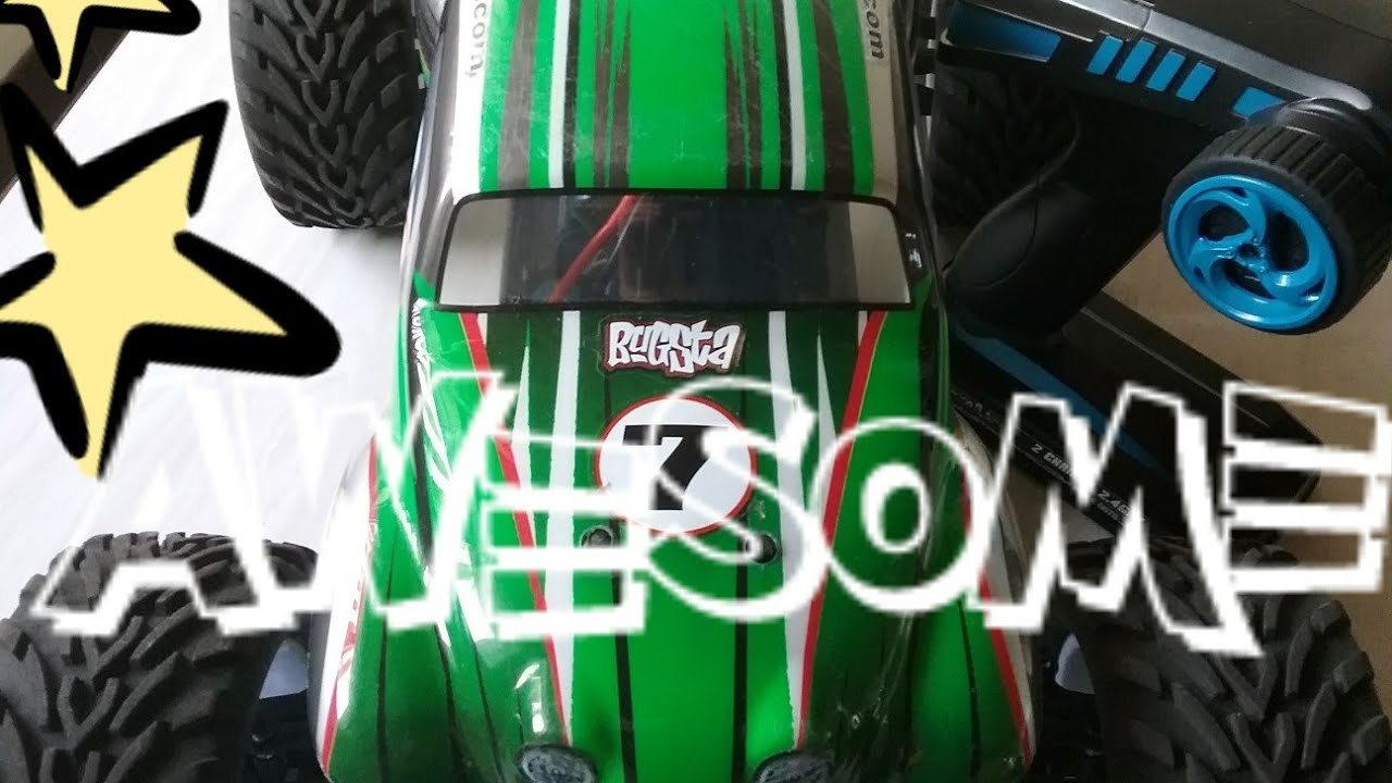 FTX Bugsta brushless - Springboard session - YouTube