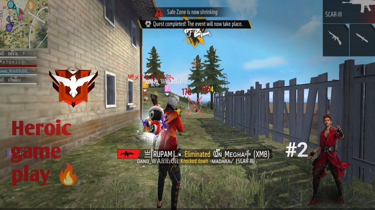 Heroic game play 🔥#2 @18PM_Gaming @TechnoGamerzOfficial @TotalGaming093 ...